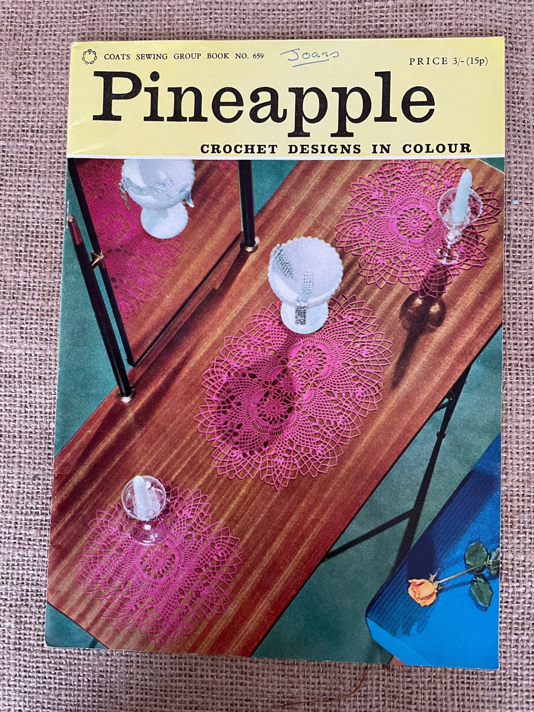 Vintage Coats Crochet Pattern Book Pineapple - Etsy