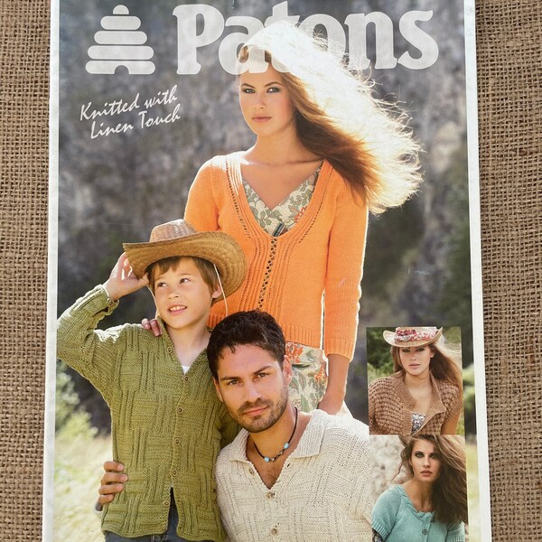 Patons Knit Pattern - Etsy
