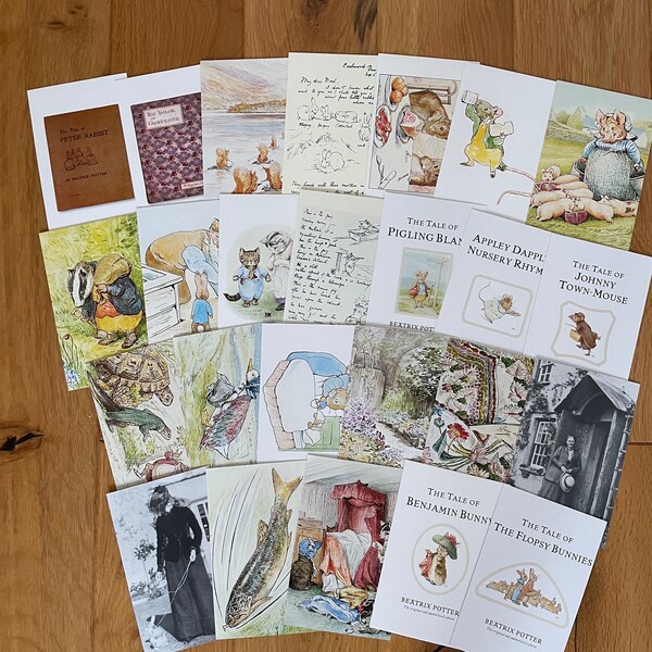 Beatrix Potter Cards - Etsy