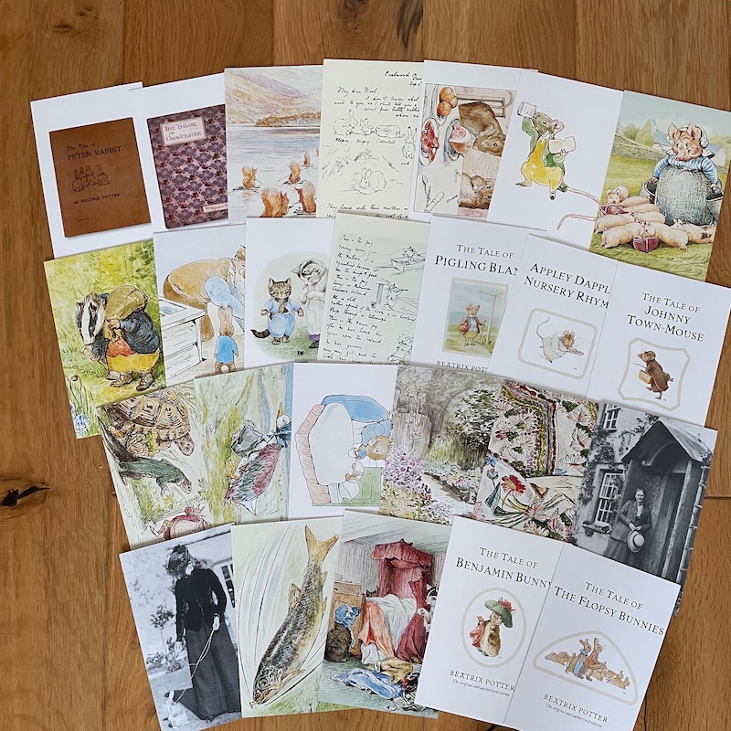 Beatrix Potter Cards - Etsy