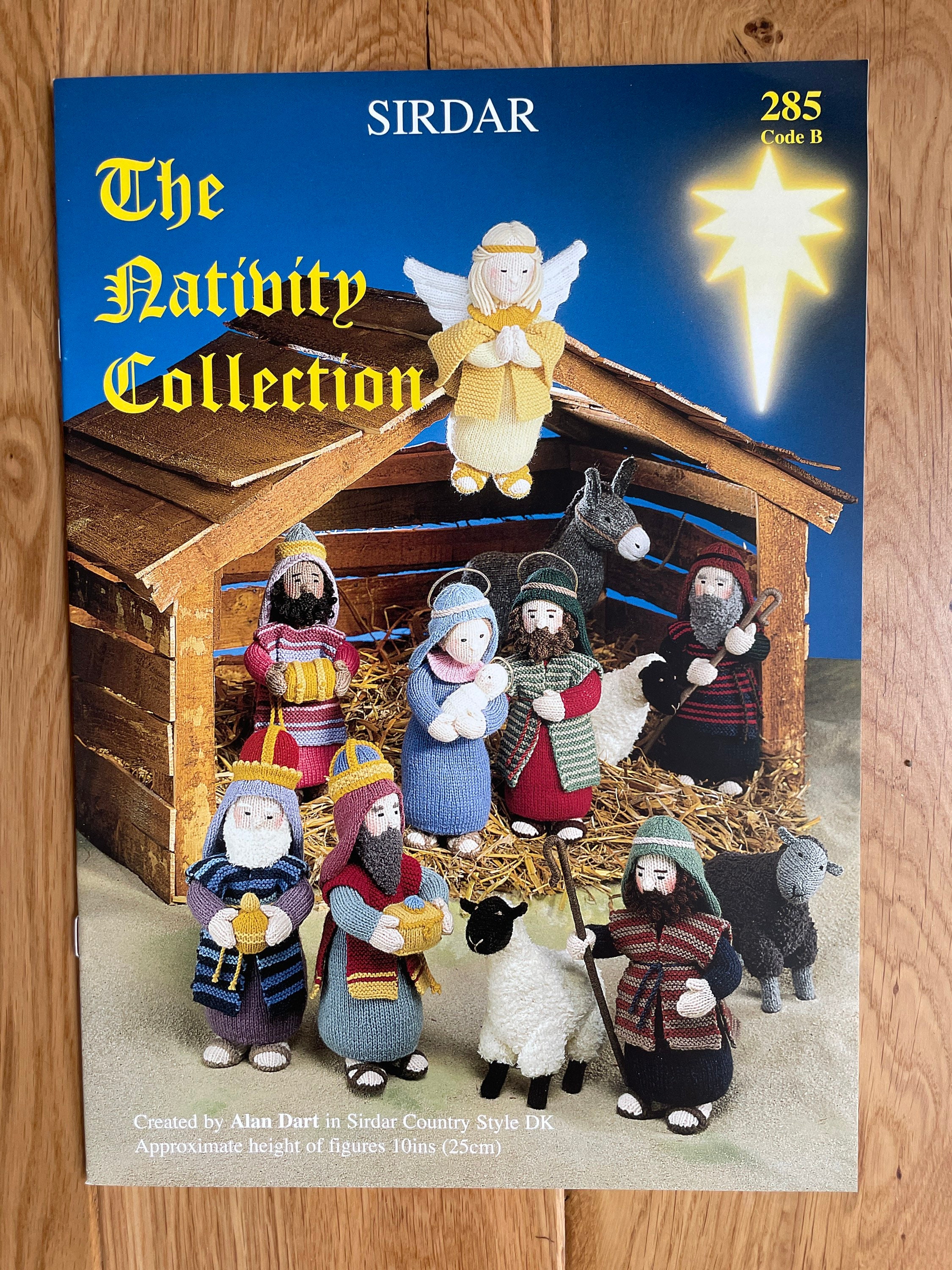 Alan Dart Knitting Pattern for the Nativity Collection sirdar - Etsy UK