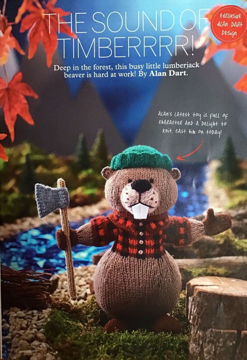 Alan Dart Knitting Pattern for the Sound of Timber - Etsy