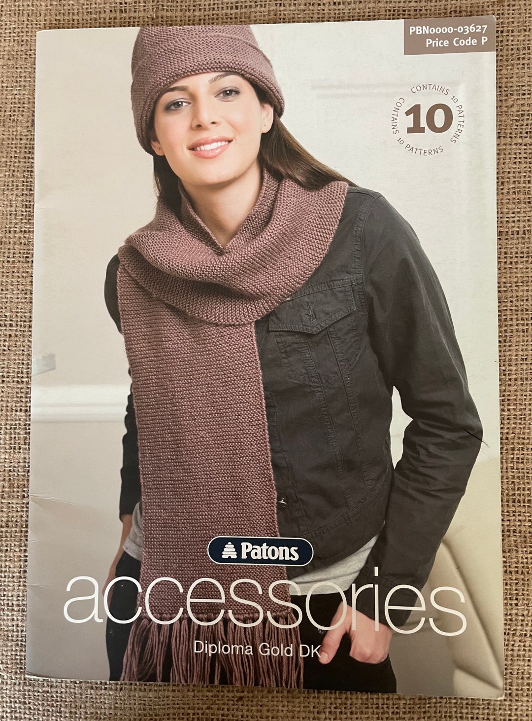 Patons Knitting Pattern Book. Accessories Diploma Gold DK. - Etsy