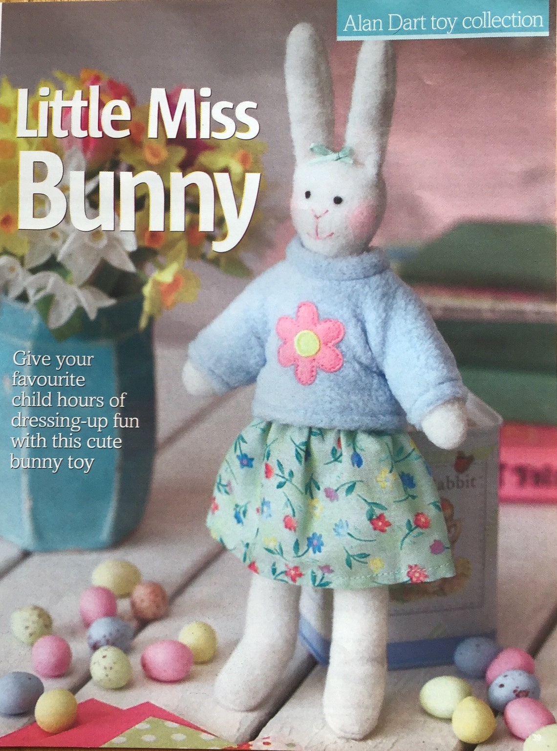 Alan Dart Sewing Pattern for Little Miss Bunny - Etsy