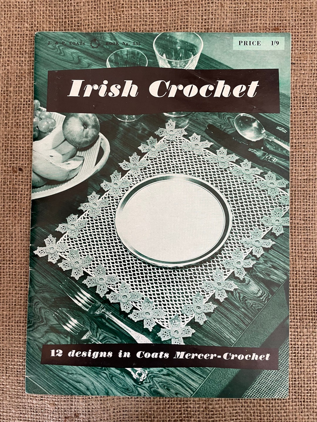 Vintage Coats Irish Crochet Pattern Book - Etsy