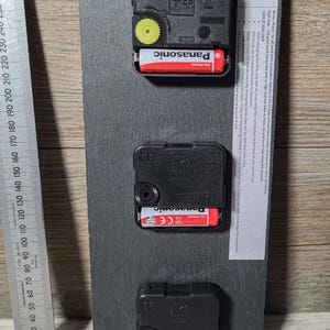 Laser Engraved Time, Tide and Moon Phase Indoor SLATE WALL CLOCK 12cm X ...