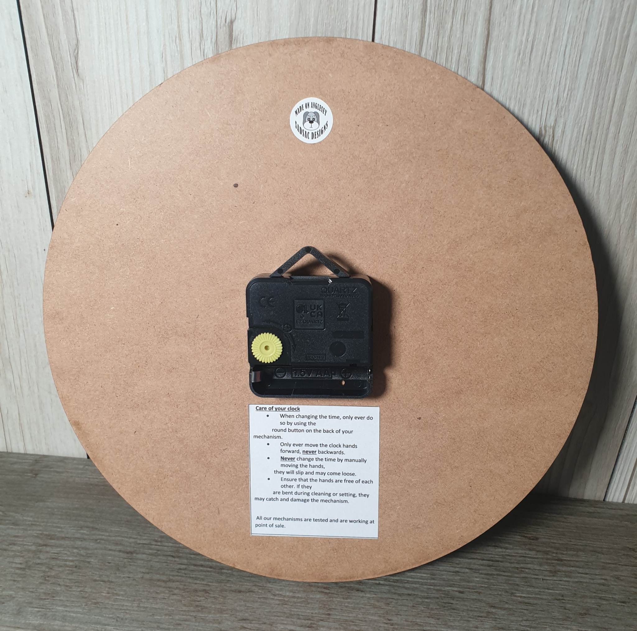 The NAVY Type Hurry up and Wait Quartz CLOCK. Wall Mounted. Engraved ...