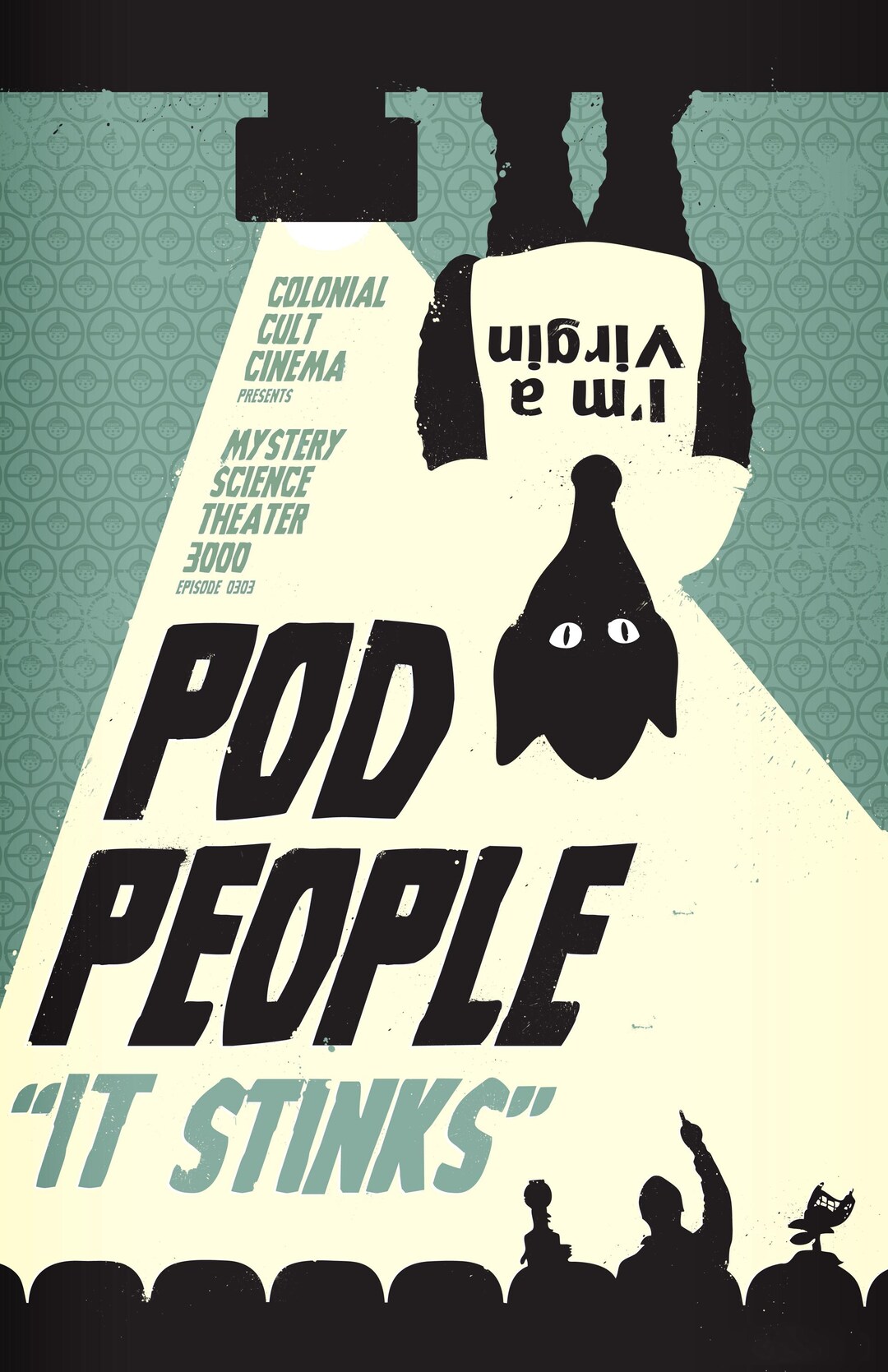 Pod People – Mst3k-inspired Original Movie Poster Print - Etsy