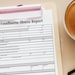 Foodborne Illness Report, Restaurant Form, Printable Report, Restaurant ...