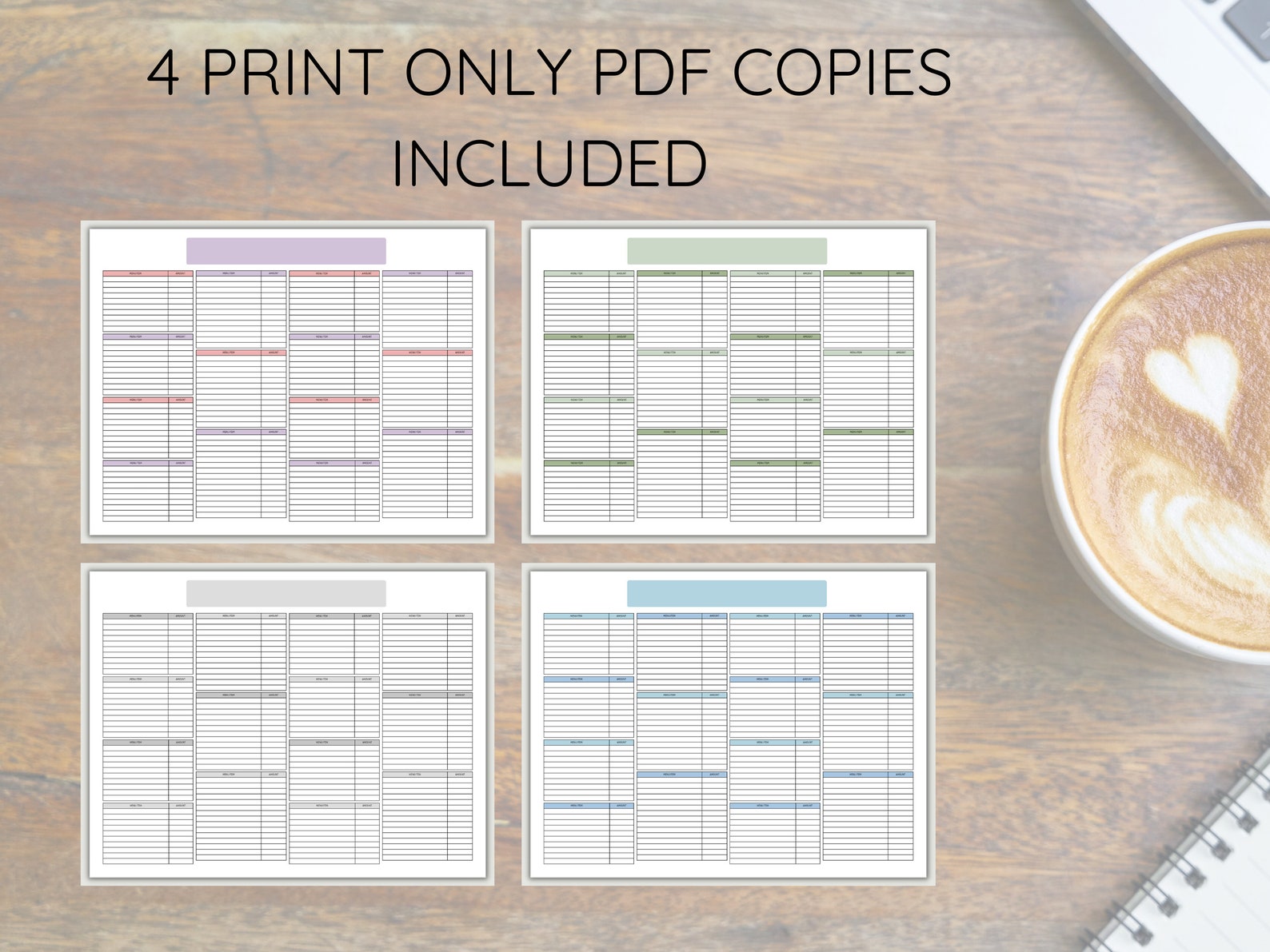 Restaurant Station cheat Sheets Restaurant - Etsy