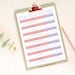Professional Server Checklist Bundle, Easy to Edit Templates, Opening ...