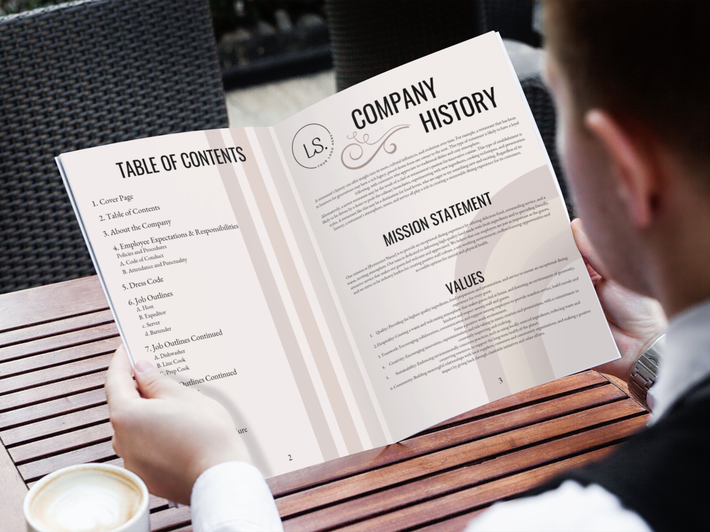 New Hire Manual for Restaurants & Bars, Comprehensive Guidebook for New ...