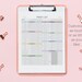 Prep & Par List Template Food Prep List Prep List Template - Etsy