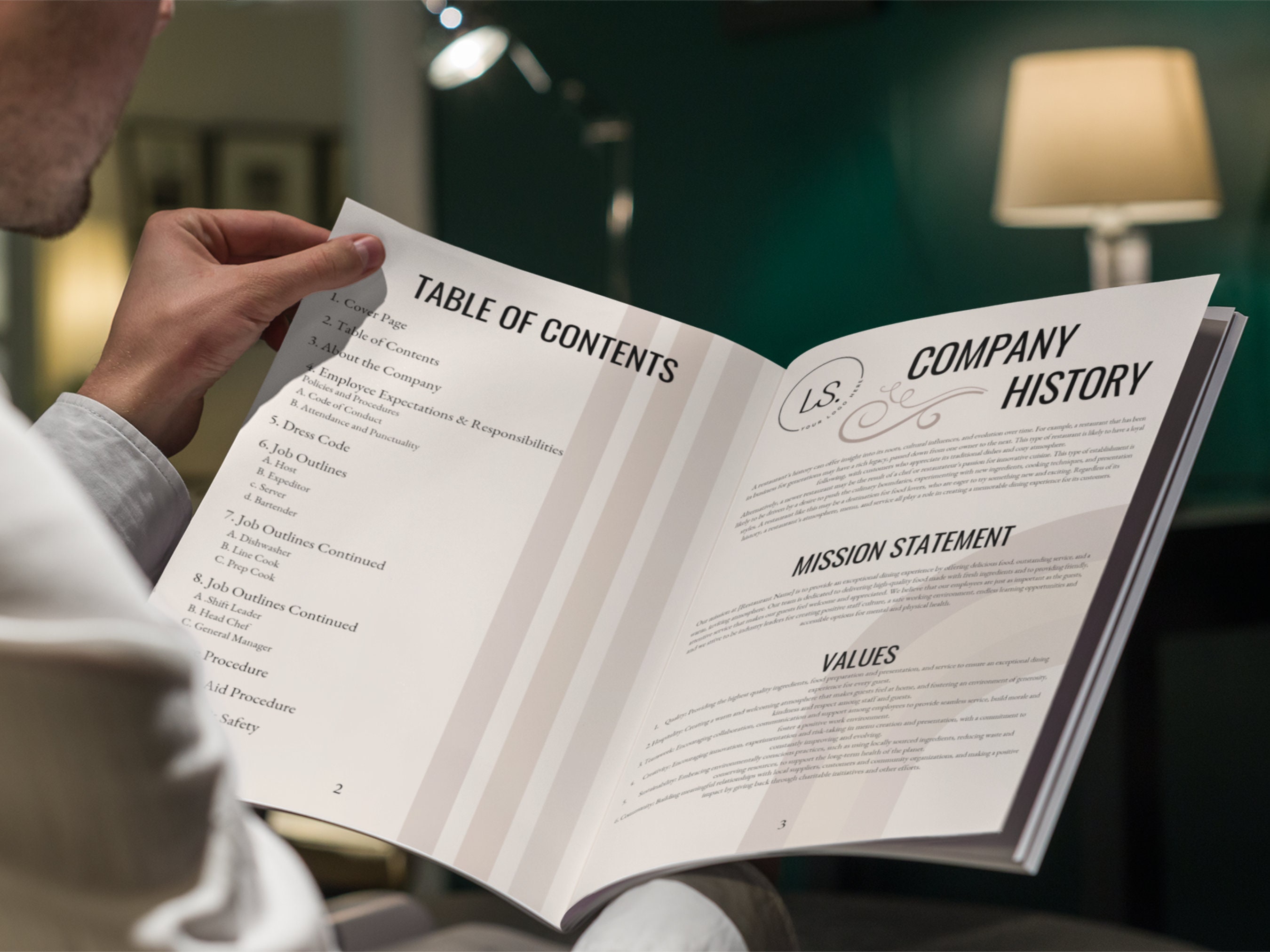 New Hire Manual for Restaurants & Bars, Comprehensive Guidebook for New ...