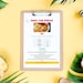 Editable Spec Sheet and Recipe Template, Blank Recipe Template, Instant ...
