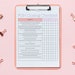 FOH Closing Checklist Template, Server Closing Checklist, Editable ...
