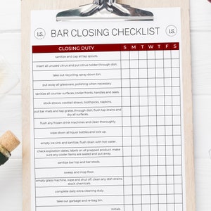 Checklist Template Fully Editable and Customizable Checklist - Etsy