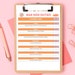 Bar Checklist Bundle, Editable Templates for Bartenders, Opening ...