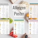 Food Safety Poster Bundle, Restaurant Safety Poster, Food Info Posters ...
