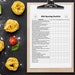 BOH Opening Checklist, Kitchen Opening Checklist Template, Editable ...