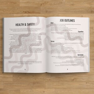 New Hire Manual for Restaurants & Bars, Comprehensive Guidebook for New ...