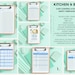 Restaurant Operations Template Bundle, Food Safety Record Sheets, Prep ...