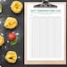 Hot Holding Temperature Log for Food Safety, Temperature Log for ...