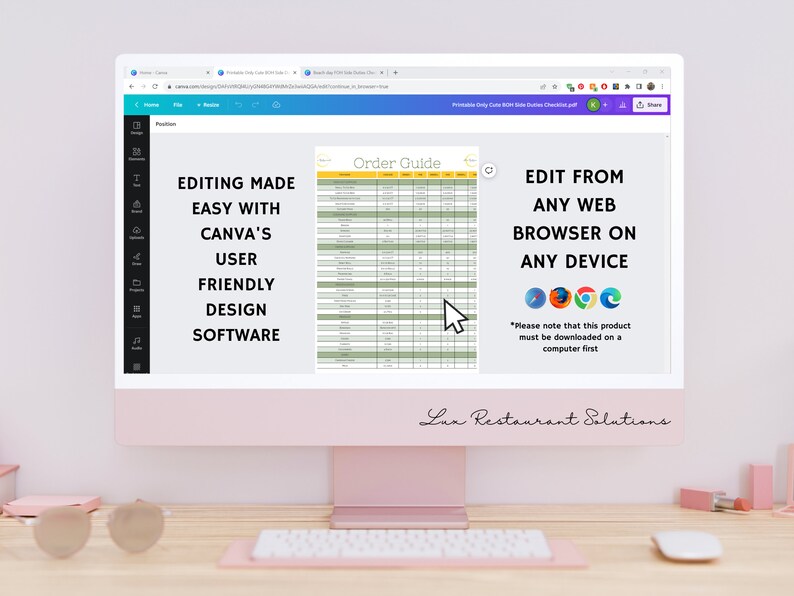 Order Guide for Restaurants and Bars, Restaurant Par List, Ordering ...