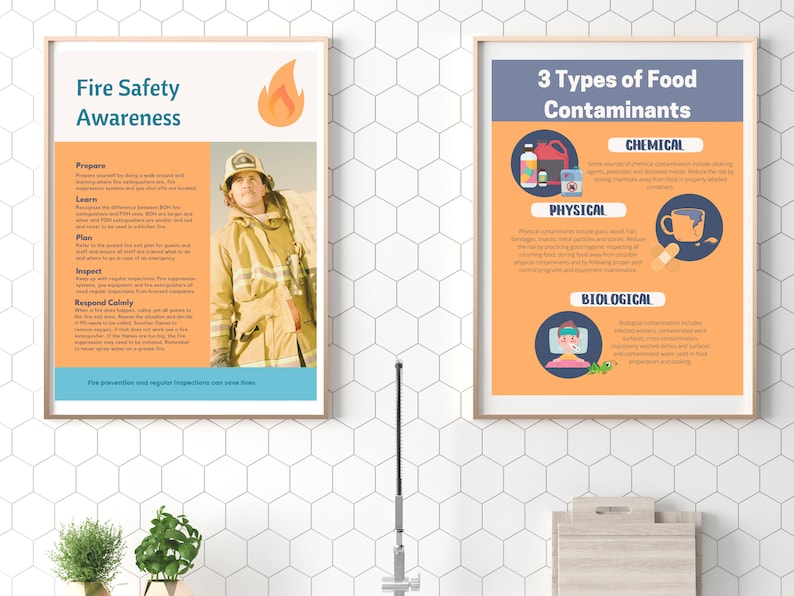 Fire Safety Poster, Workplace Safety, Fire Procedures, Fire Poster ...