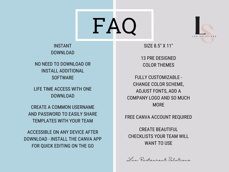 Restaurant Templates Starter Pack, Server, Kitchen, Bar, Opening ...