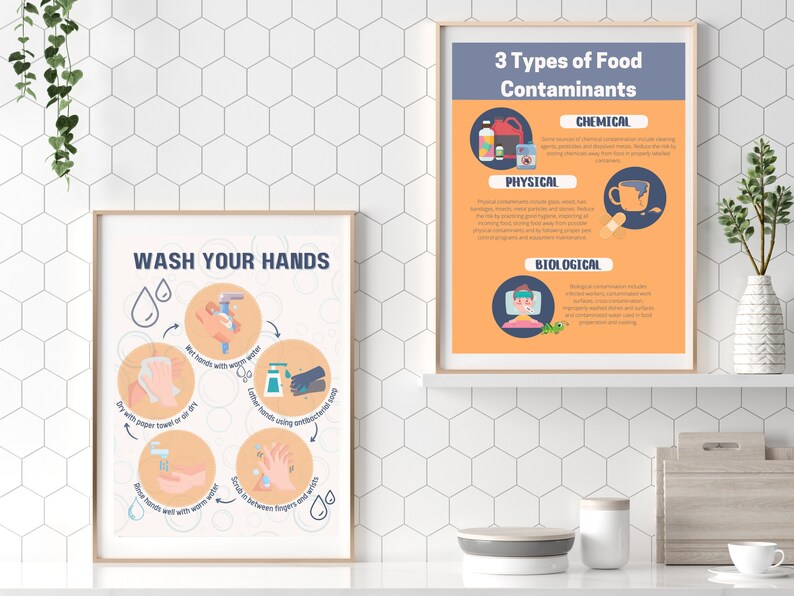 Printable Handwashing Sign, Health and Safety Awareness, Wash Your ...