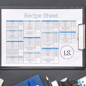 Restaurant Station "cheat Sheets", Restaurant Training Materials ...