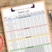 Bar Management Template Bundle, Bartender Operations Checklist Bundle, Edit Free With Google ...
