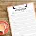Restaurant Log Book, Hospitality Industry Review Journal, Manager Log ...