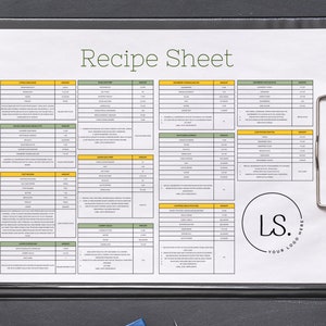 Restaurant Station "cheat Sheets", Restaurant Training Materials ...