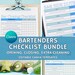 Prep and Par List for Kitchens, Food Prep List, Edit Free With Canva ...