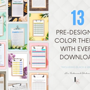 Kitchen Template Bundle, Professional Kitchen Templates, Fully Editable ...