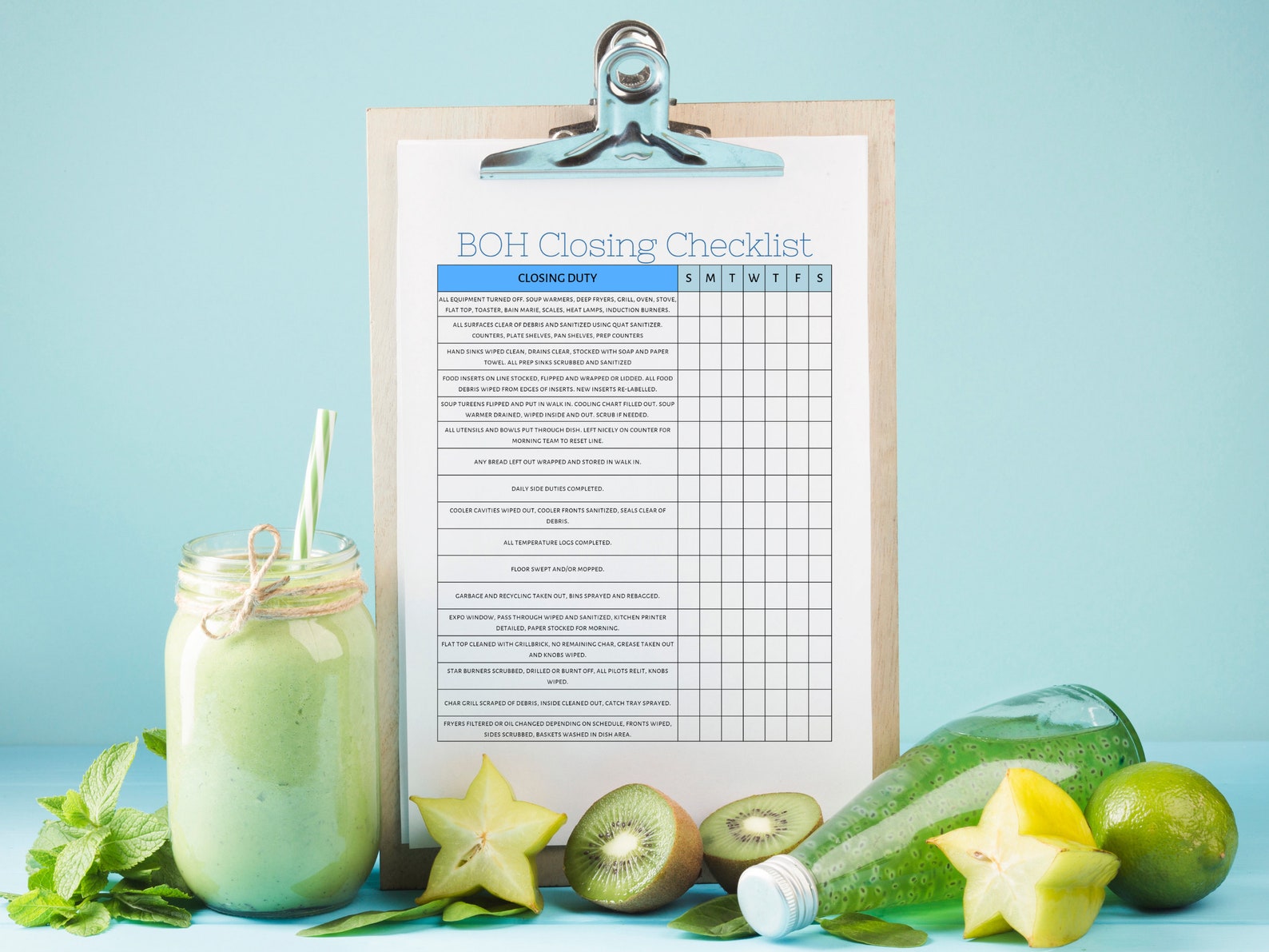 Kitchen Template Bundle Professional Kitchen Templates Fully - Etsy