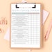 Bakery Opening Checklist, Editable Template for Bakeries, Bakery Daily ...