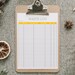 Food Waste Log Bar Waste Log Editable Restaurant Template 4 - Etsy