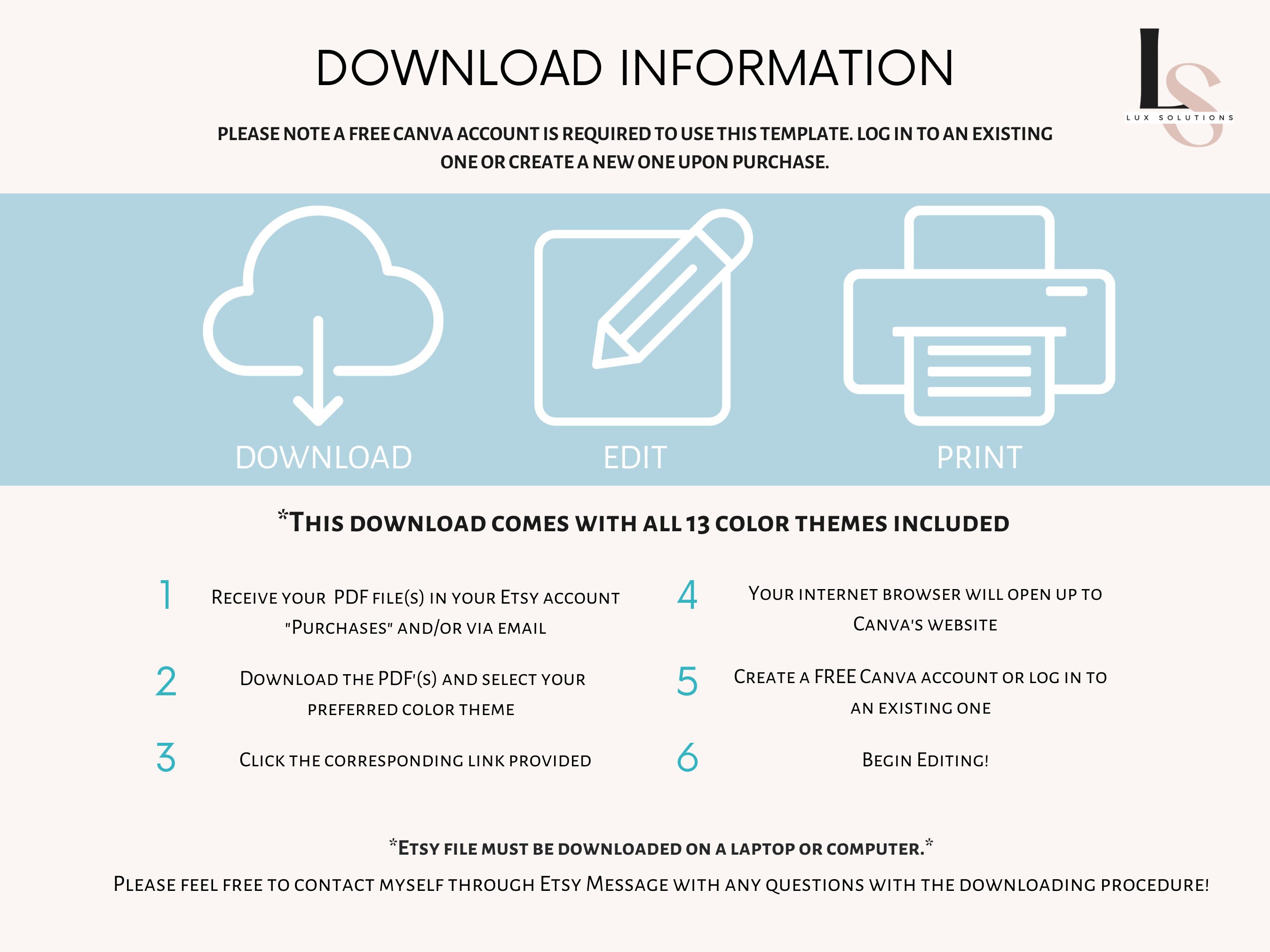 Restaurant Operations Template Bundle, Food Safety Record Sheets, Prep ...