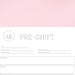 Pre-shift for Restaurants, Editable Pre Shift Template, Restaurant ...