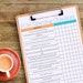 FOH Opening Checklist, Server Opening Checklist, Editable Restaurant ...