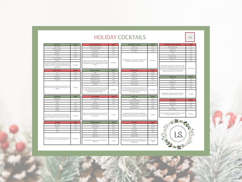 Restaurant Station cheat Sheets Restaurant - Etsy