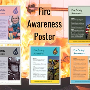 Food Safety Poster Bundle, Restaurant Safety Poster, Food Info Posters, Kitchen Poster, Digital ...