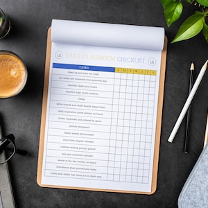 Checklist Template, Fully Editable and Customizable Checklist Template ...