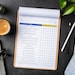 Checklist Template, Fully Editable and Customizable Checklist Template ...