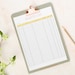 Food Waste Log, Bar Waste Log, Editable Restaurant Template, 4 Print ...