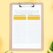 Hot Food Temperature Log, Hot Food Record Sheet, Editable Canva ...