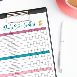 Checklist Template, Fully Editable and Customizable Checklist Template ...